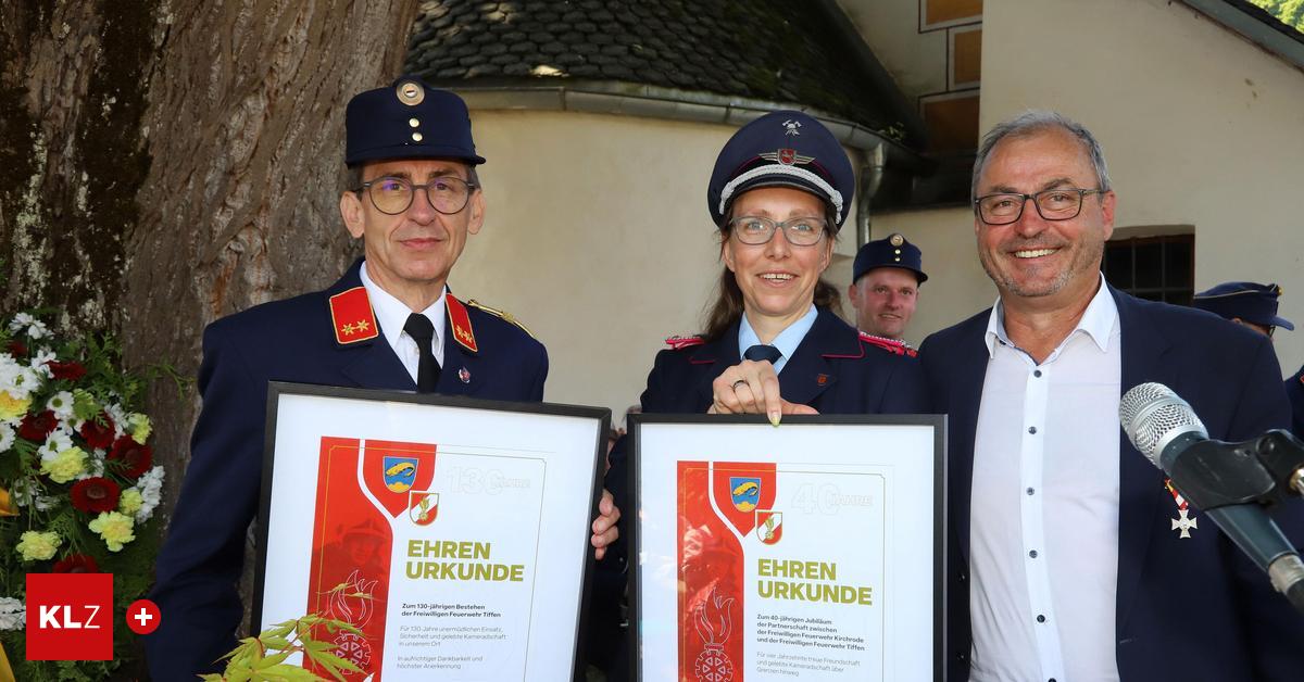Bodensdorf: Großes 130 Jahre Jubiläumsfest der Feuerwehr Tiffen
